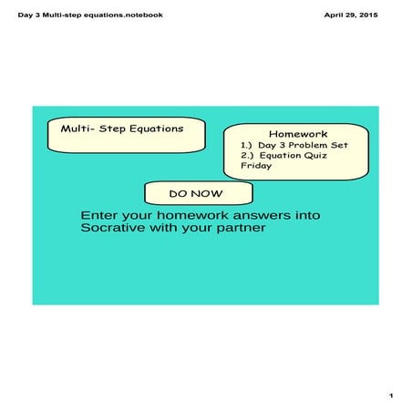Day 3 multistep | PDF