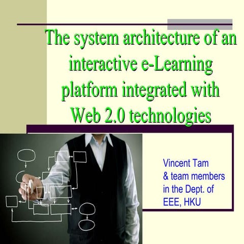 The system architecture of an interactive e-Learning platform ...