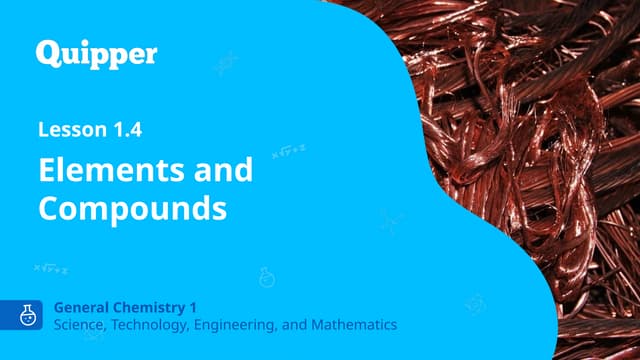 Elements and Compounds | PPT