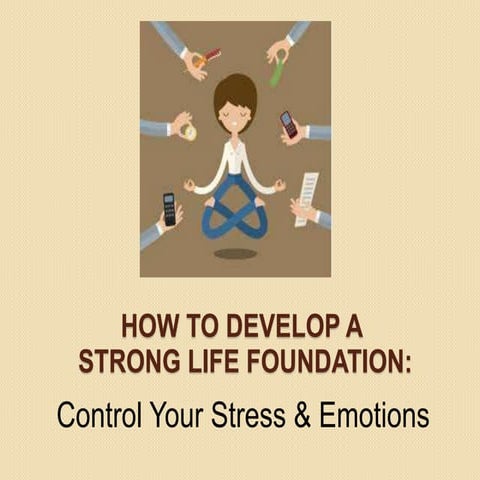 Control your stress and emotions | PPTX
