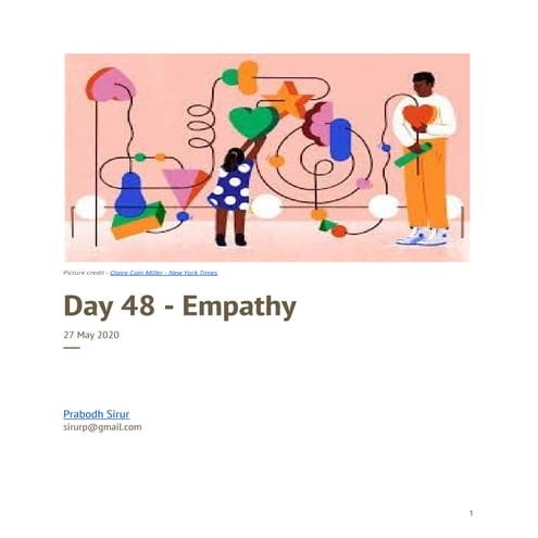 Day 28 empathy | PDF