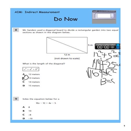 Day 4 indirect measurement | PDF