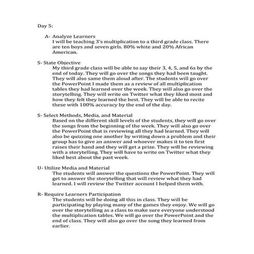 Day 2 Lesson Plan | DOCX