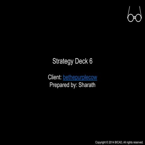 Strategy Deck 6 | PPTX