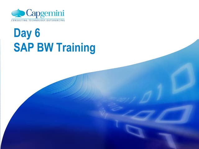 Sap bw lo extraction | PDF