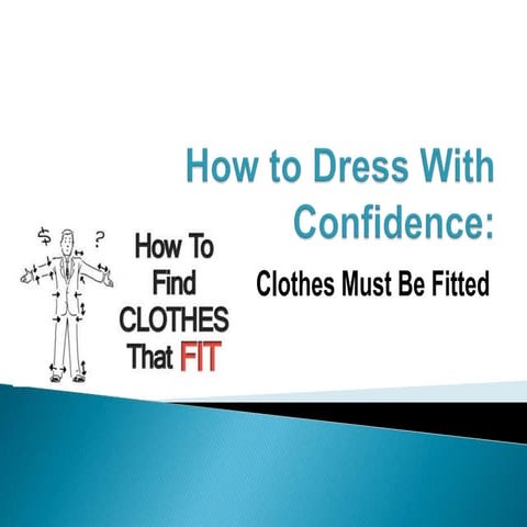 Clothes Must Be Fitted | PPT