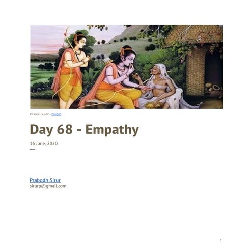 The Day of Compassion Assignment | PDF