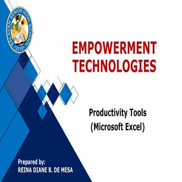Day 7 - Microsoft Excel-EmpowermentTech.pptx | Operating Systems ...