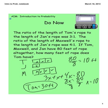 Probability for GCSE | PDF