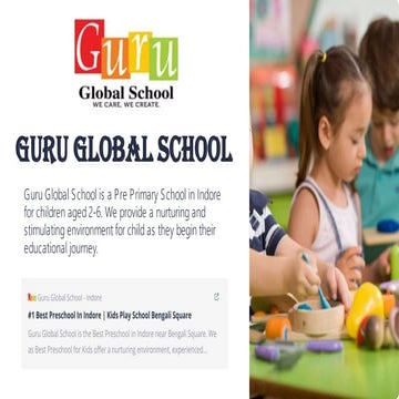 Daycare for Toddlers-Guru Global School.pdf | Daycare and Pre-School ...