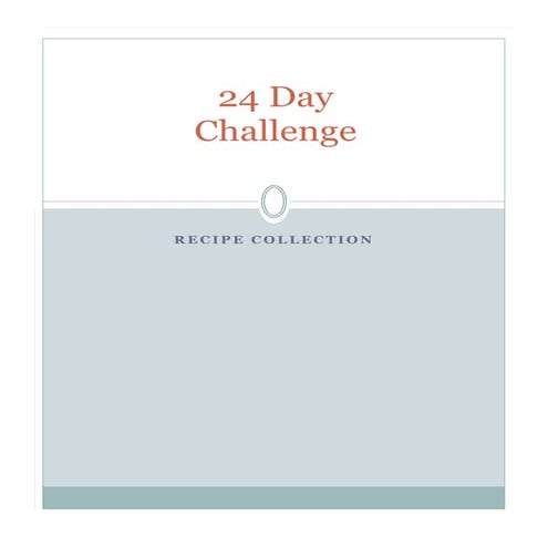 Day challenge cook book(1) | PDF