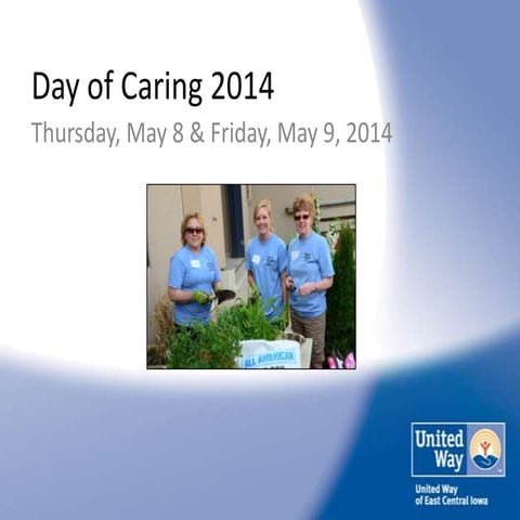 2014 Day of Caring Agency Presentation | PPT