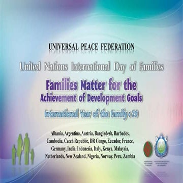 UN Day of Families 2014 | PPT