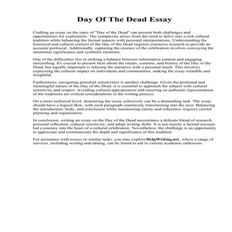 Day Of The Dead Essay.pdf
