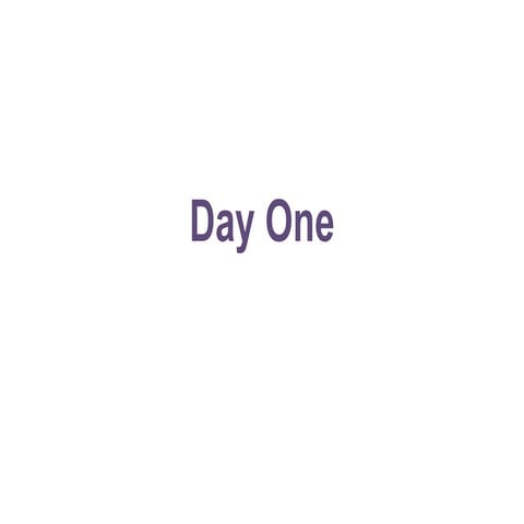 Day one[1] osslc | PPT