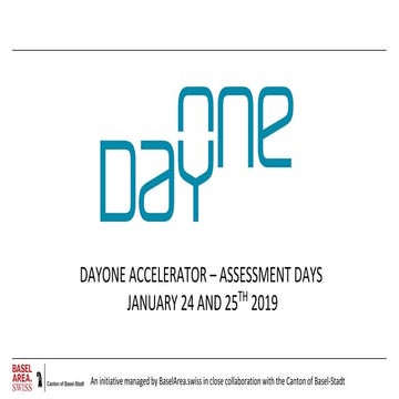 Day one accelerator kickoff days | PDF