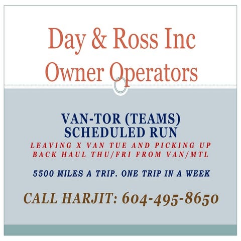 Day & ross inc | PPTX