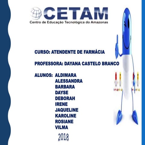 Classes Farmacológicas - Cetam | PPSX