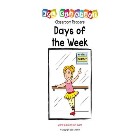 Days of the week reader | PPT