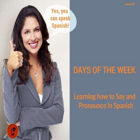 Spanish Days of week | PPTX