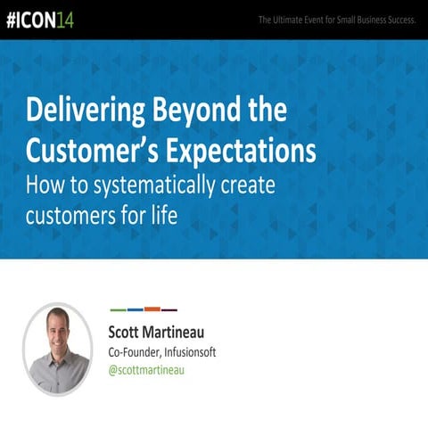 Scott Martineau - Delivering Beyond Expectation | PPT