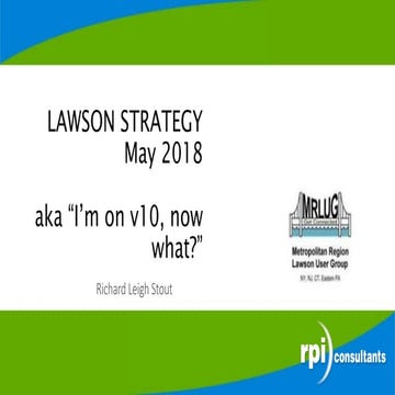 Lawson for Total Beginners | PPTX