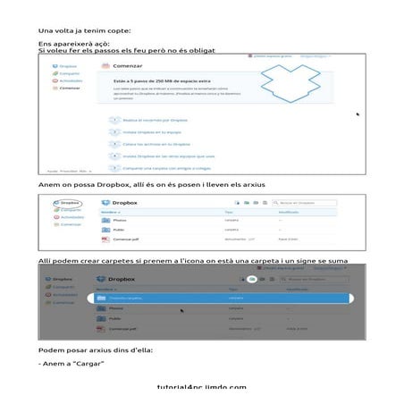 Dropbox tutorial | PDF