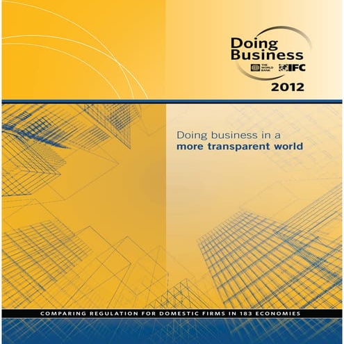 Doing Business 2012 | PDF