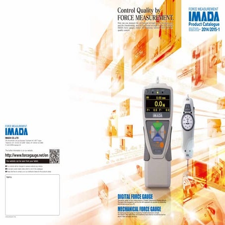 IMADA -15 catalog-e | PDF