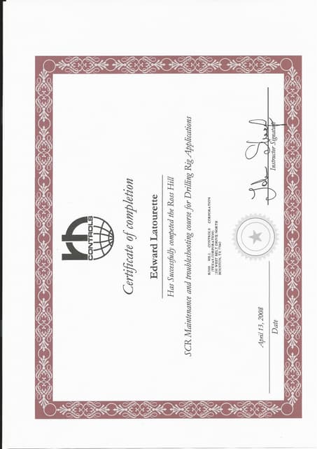 TDLR Electrical license and experience letter | PDF