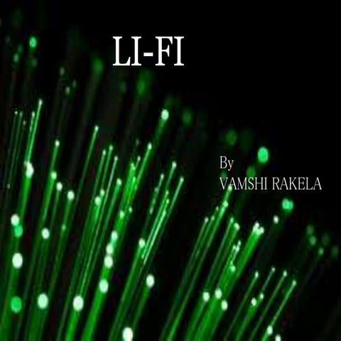 The Concept Of LI-FI | PPT