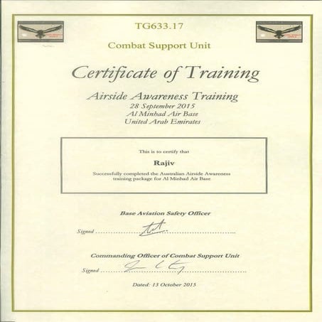 Airside Training | PDF