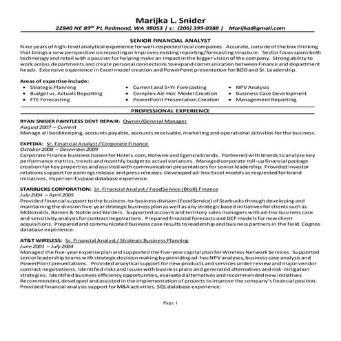 MarijkaSniderResume | DOCX