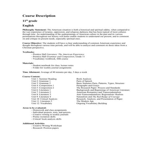 DCPS Grade 4 ELA Scope and Sequence | PDF