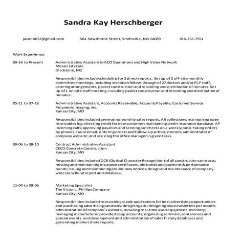 Jill Bryan resume updated | DOCX