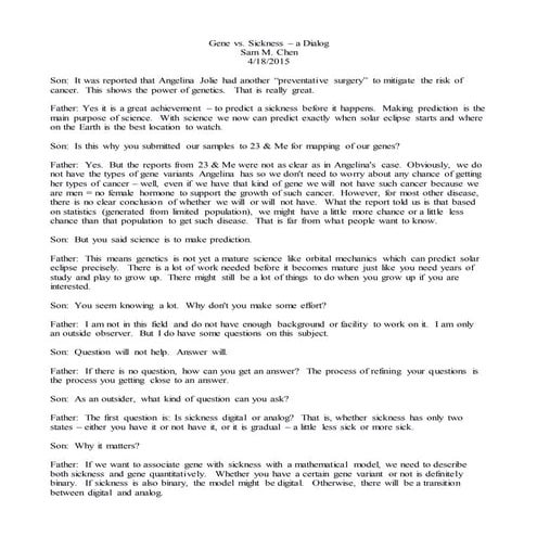 Scientific method poems