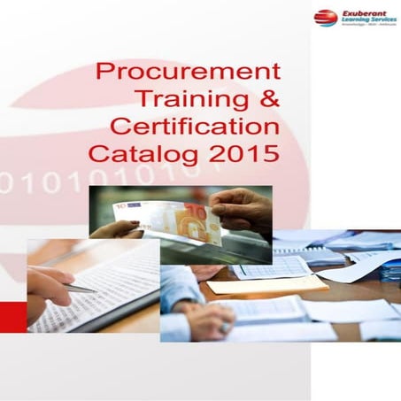 3. Procurement Training and Certification Brochure 2015 | PDF