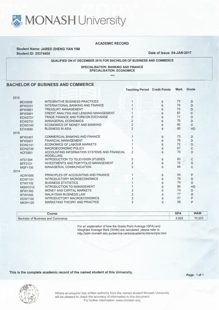 A level conversion table to atar | PDF