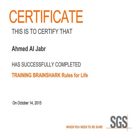 TRAINING BRAINSHARK Rules for Life Certificate.Pdf