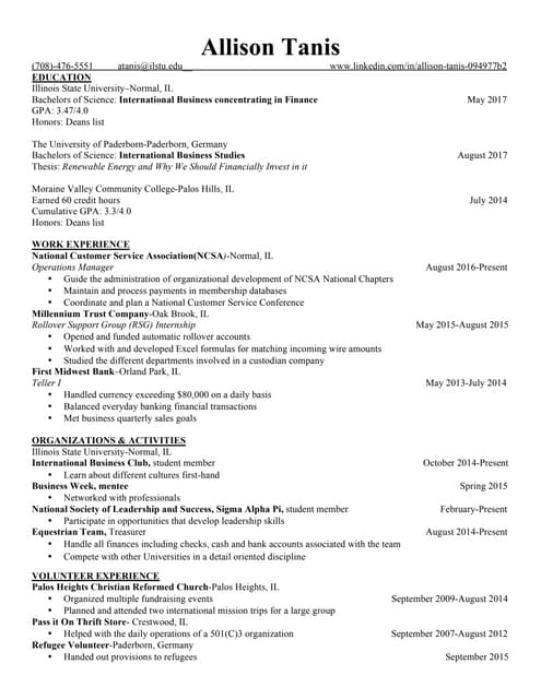 resume 2012 | PDF