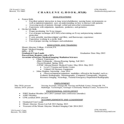 Resume- Krystal Lecher | DOCX