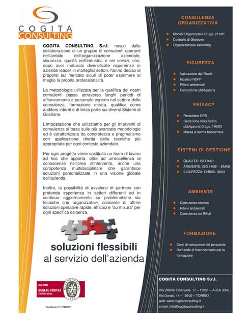 Brochure Presentazione Attività MSL | PDF