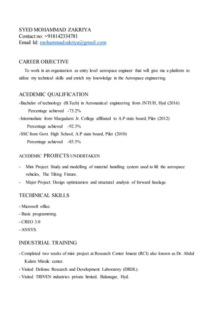 Sunil resume new | DOCX