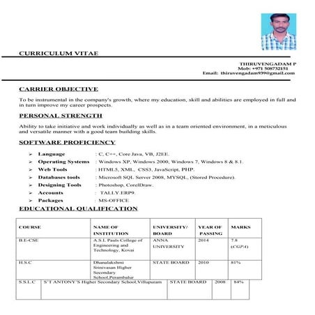 THIRU RESUME | DOC | Databases | Computer Software and Applications