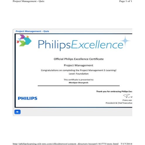 ProjectManagement-certificate | PDF