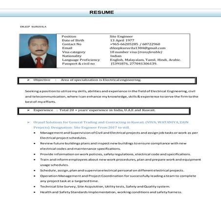CV harish | DOCX