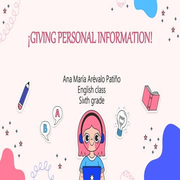 PERSONAL INFO | PPT