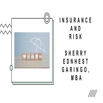 DBA.Insurance anD RISK powerpoint presentation | PPTX