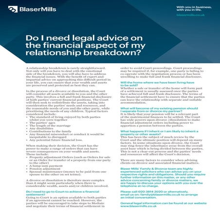 BM_Relationship Breakdown | PDF | Divorce | Family and Relationships