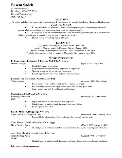 My Resume | DOCX